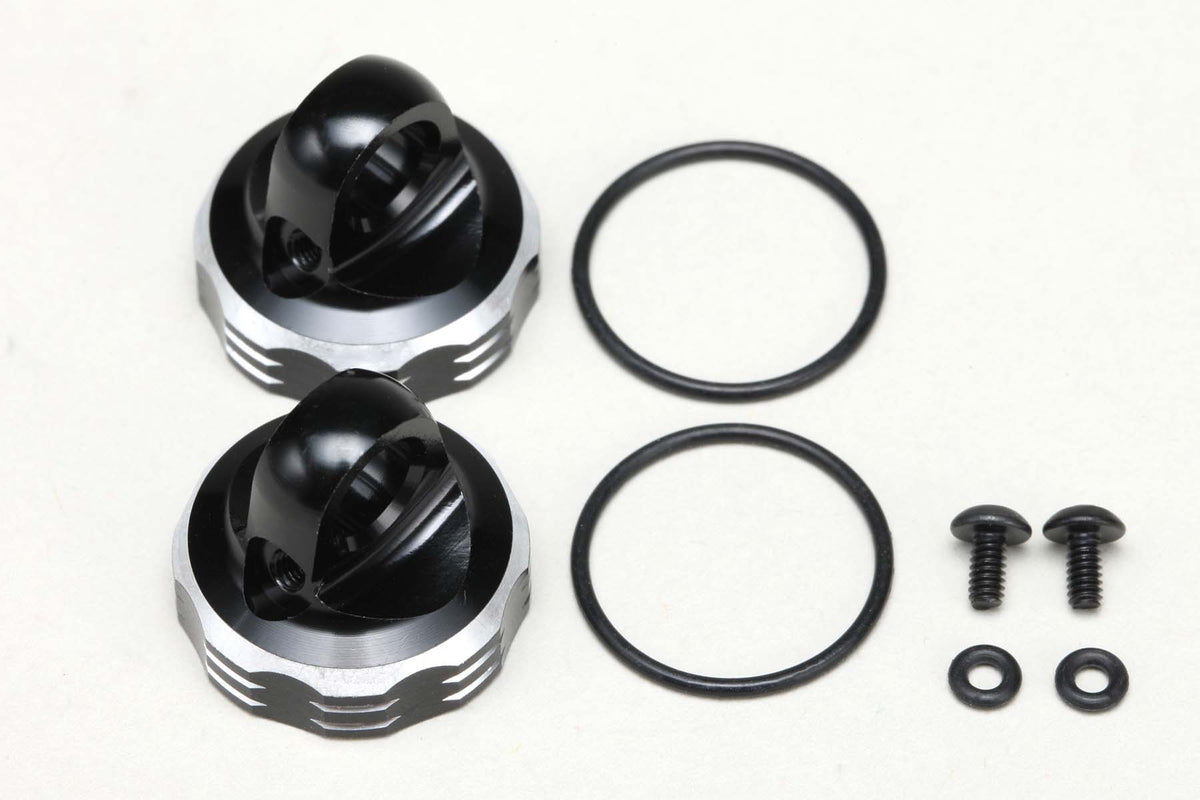 S4-S813A Yokomo Aluminum Shock Caps (13mm Shocks) (2) — RC Pit Lane
