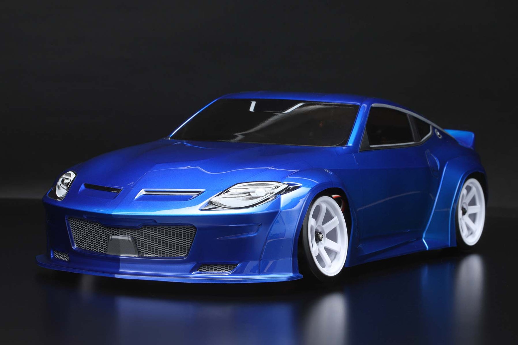 SD-RZ34BLB Yokomo Pandem Nissan Fairlady Z RZ34 Pre-Painted Body (Blue ...