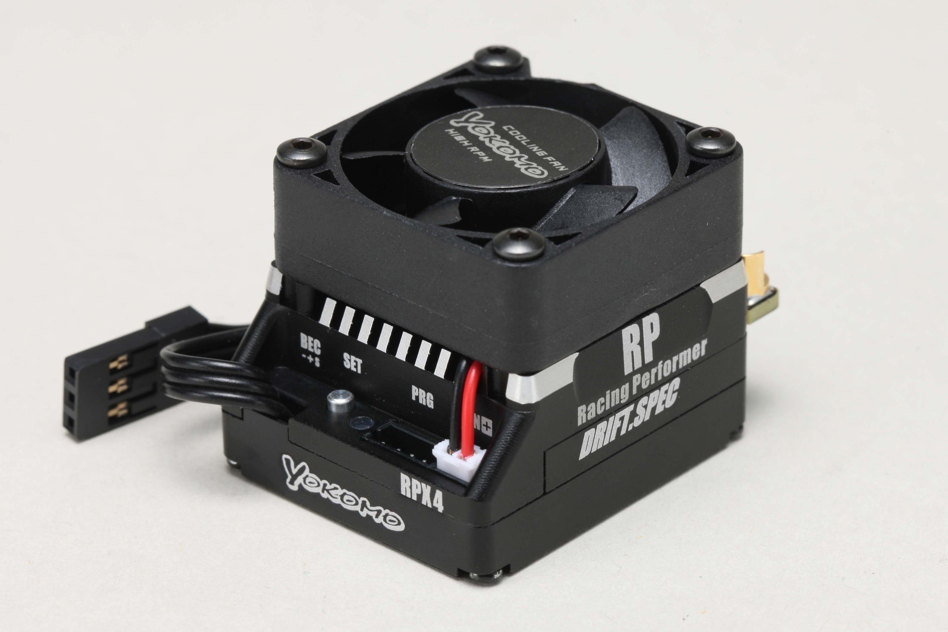 Yokomo Racing Performer RPX4 Drift Spec Brushless ESC (Black) — RC Pit Lane