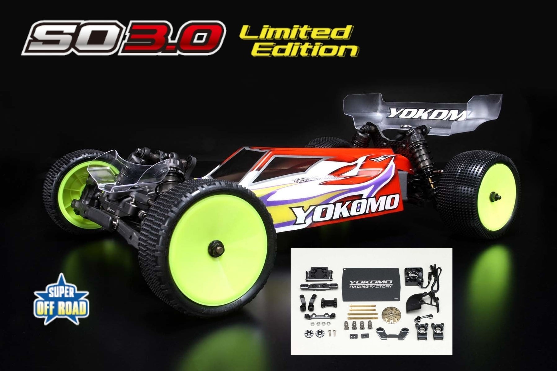 Yokomo SO3.0 (Limited Edition) Super Off Road Buggy Kit — RC Pit Lane