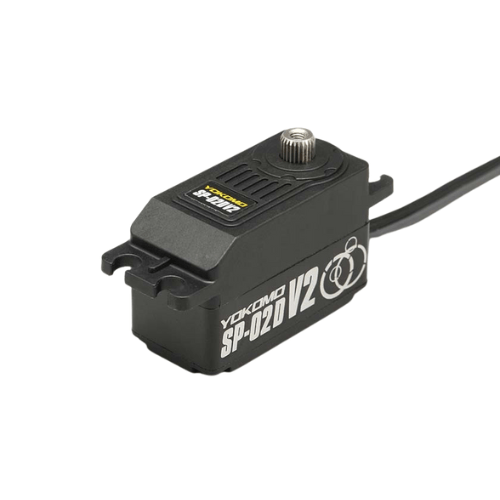 Yokomo SP-02D V2 Programable Digital Low Profile RWD Drift Servo (Blac — RC Pit Lane