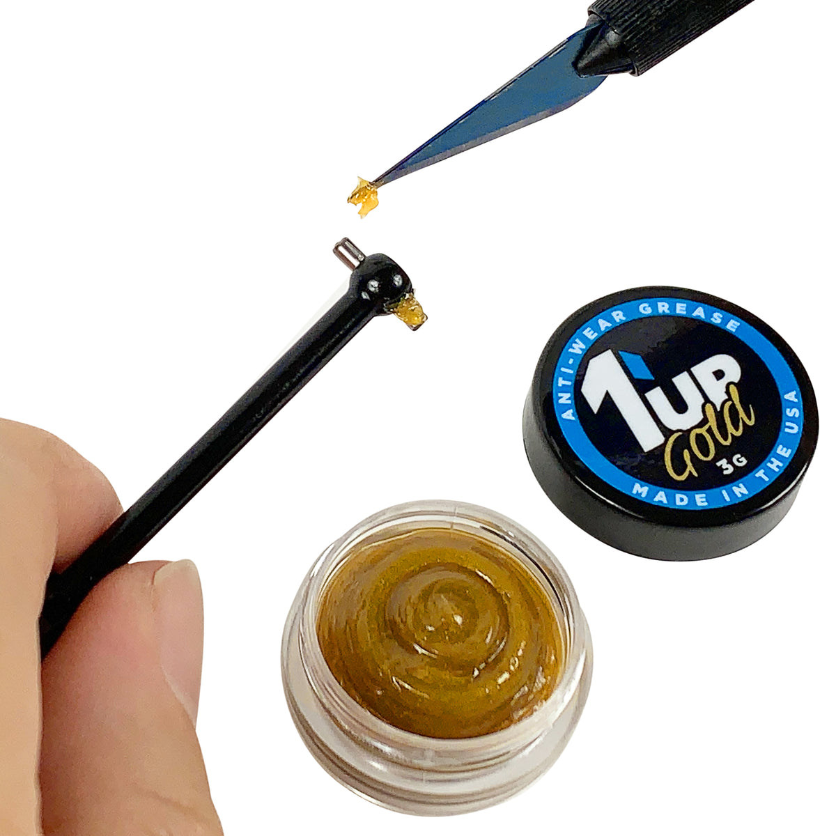 1up Racing Gold AW Grease - 3G — RC Pit Lane